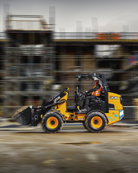 JCB LAUNCHES ZERO EMISSION 403E COMPACT ELECTRIC LOADER - TERRA Group